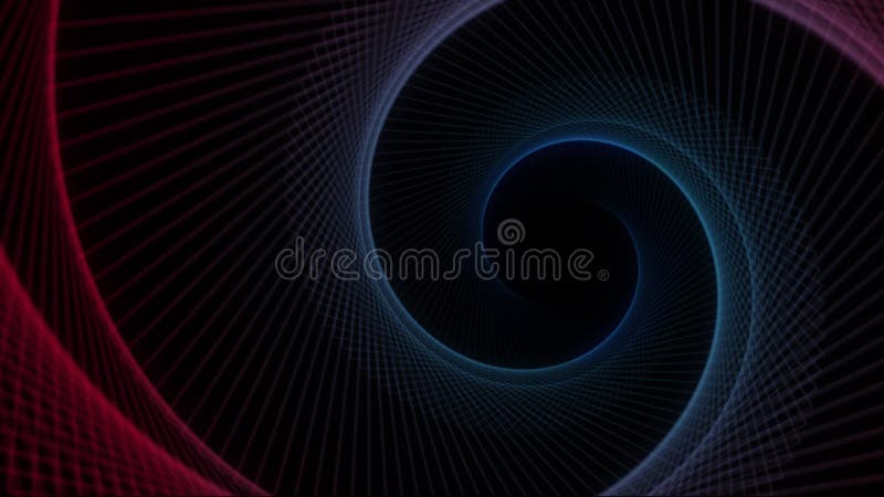 Abstract Spiral Vortex Spinning Background Loop Stock Video - Video of ...