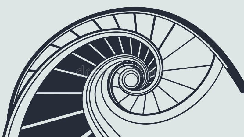 Abstract Spiral Design, Optical Vortex Pattern, Vector Design ...