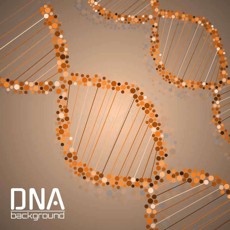 Abstract Spiral of DNA, Colorful Molecule Structure, Science Concept ...