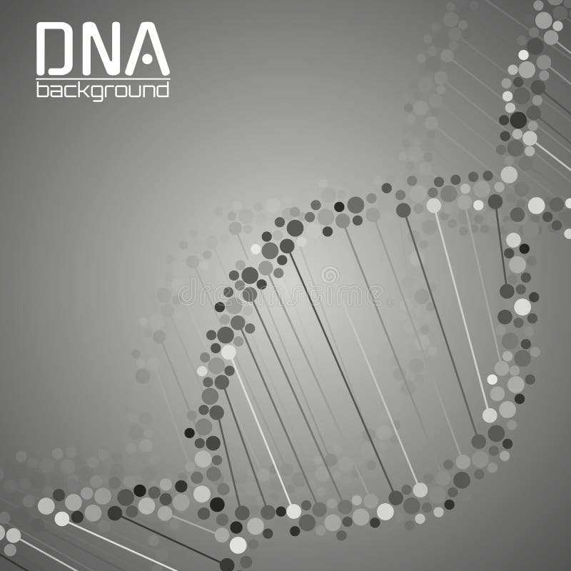 Colorful Molecule DNA. Abstract Background Stock Vector - Illustration ...
