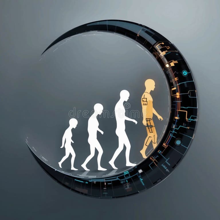Techno Evolution Spiral – Strategic Icons Stock Illustration ...