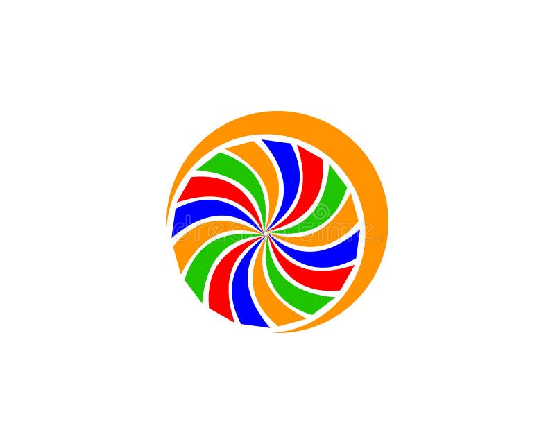 Abstract Spiral Logo Design Stock Vector - Illustration of logo, circle ...