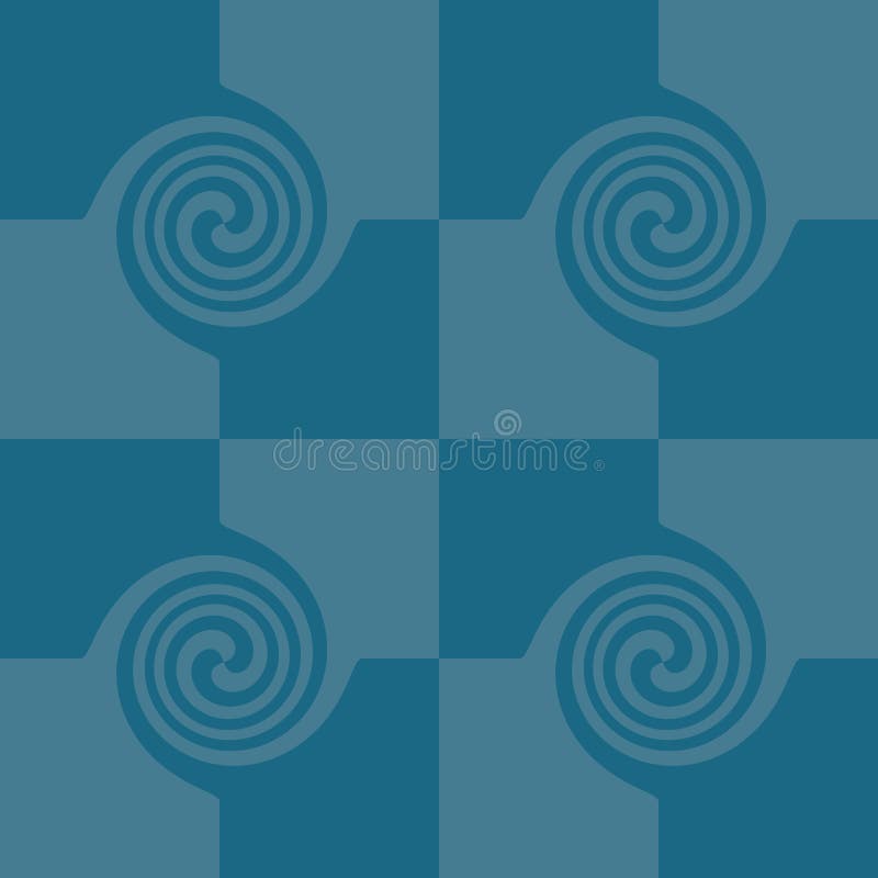 Abstract Spiral Pattern for Fabrics and Textiles and Packaging and ...
