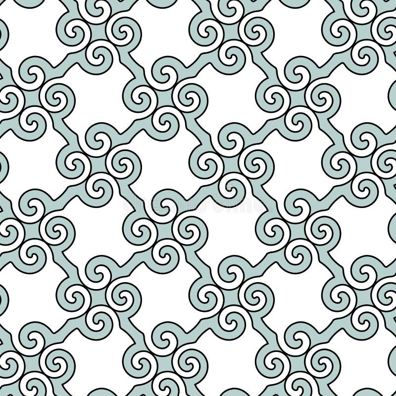 Abstract spiral pattern stock vector. Illustration of decor - 38682193