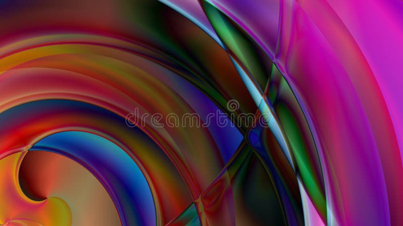 Abstract Spiral Prism Background Stock Illustration - Illustration of ...