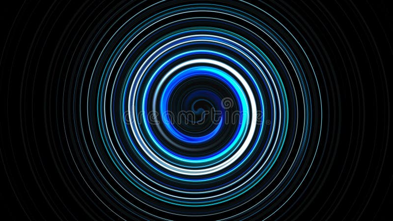 Abstract Spiral Rotating And Twisting Lines Computer Generated Background 3d Render Background