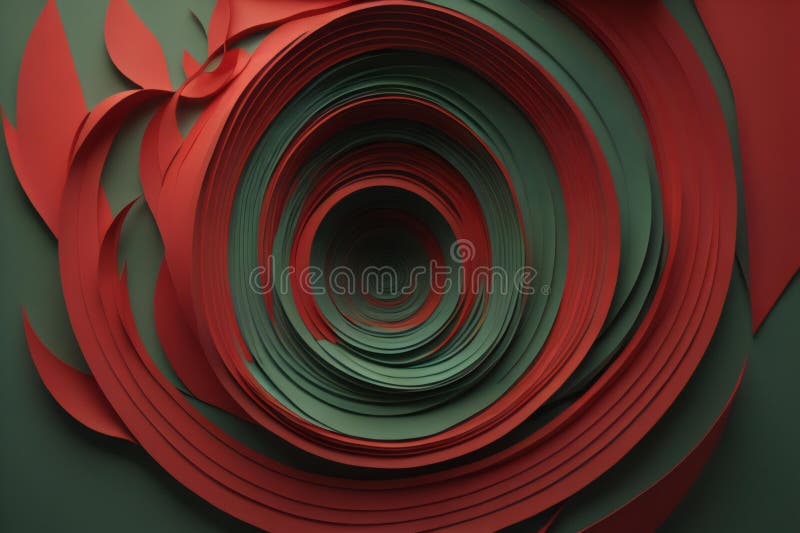 Abstract Spiral Shape. Creative Background Design for Poster or Cover ...