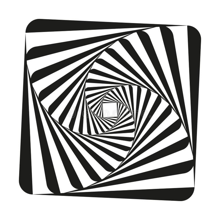 Square Hypnotic Pattern Stock Illustrations – 5,835 Square Hypnotic ...