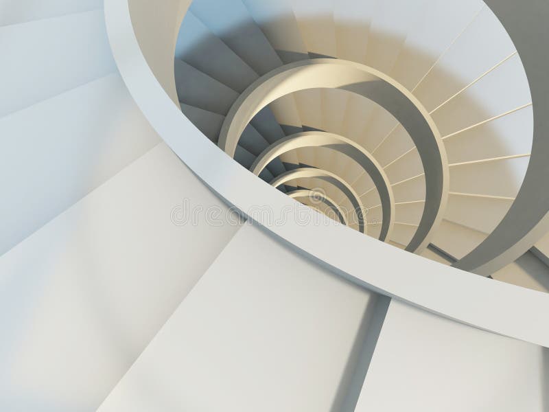 Abstract spiral staircase stock photo. Image of abstract - 20606238