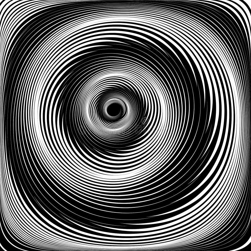 Abstract Spiral Swirl Motion. Vortex Illusion Stock Vector ...