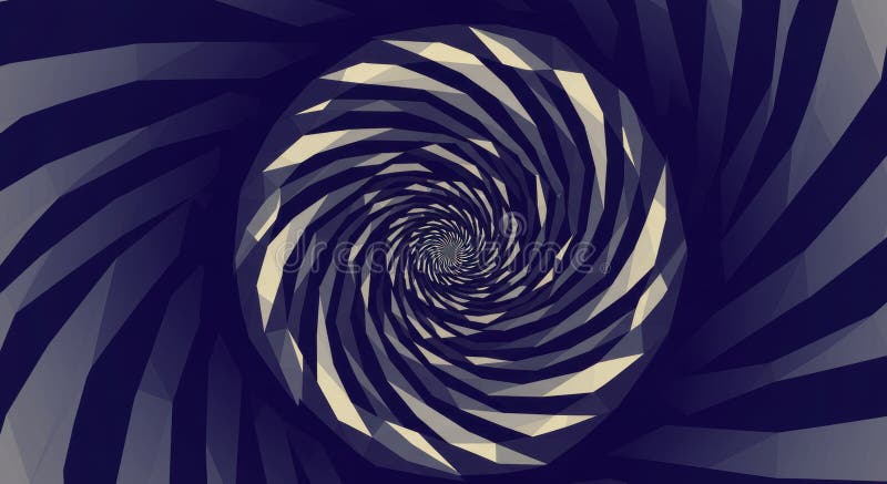 Abstract Spiral Vortex with Geometric Patterns and Optical Illusions ...