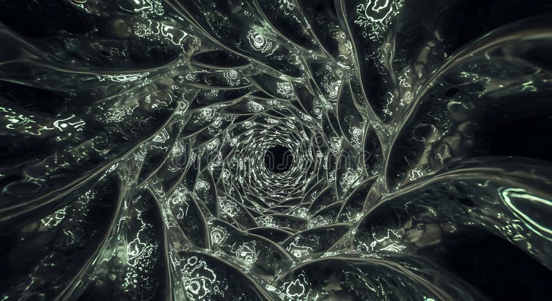 Abstract Spiral Vortex Illusion Stock Illustration - Illustration of ...