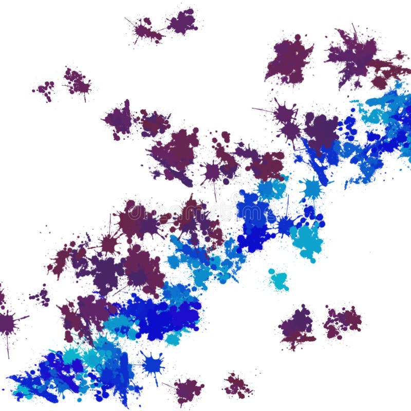 Abstract Splash of Colors. Spray Stock Illustration - Illustration of ...