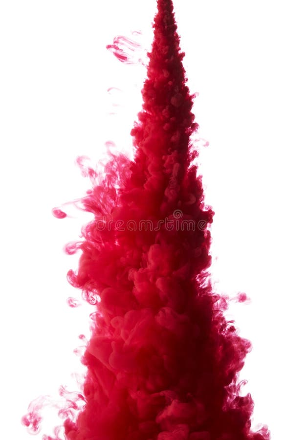 Abstract Splash of Red Paint Stock Photo - Image of splash, swirl: 61313688