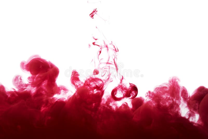 Abstract Splash of Red Paint Stock Image - Image of color, bright: 61316125