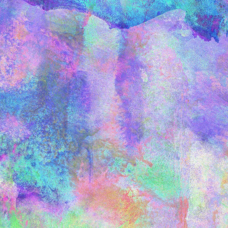 Abstract Splashed Watercolor Textured Background Multicolored Stock ...