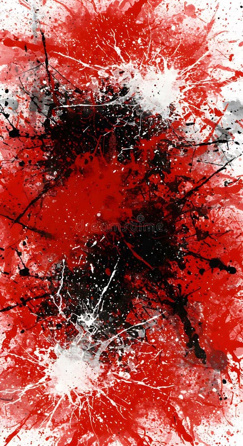 Abstract - Splatter - Art stock illustration. Illustration of flower ...