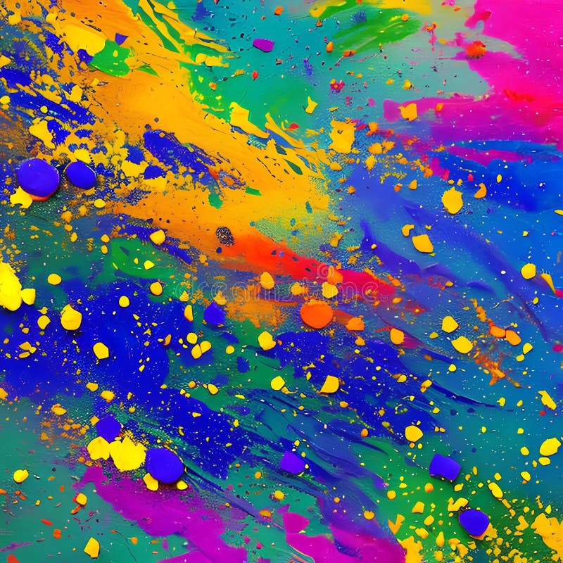 1577 Abstract Splatter Paint: a Captivating and Abstract Background ...