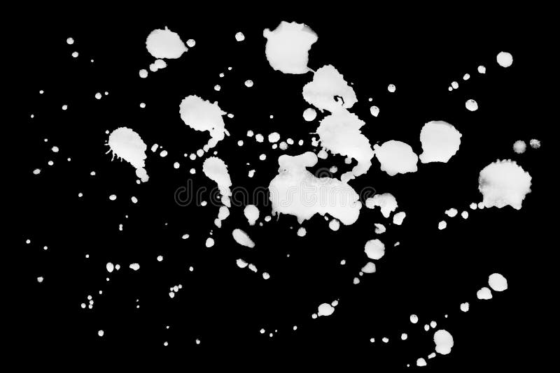Black and white paint splatter background - sippna