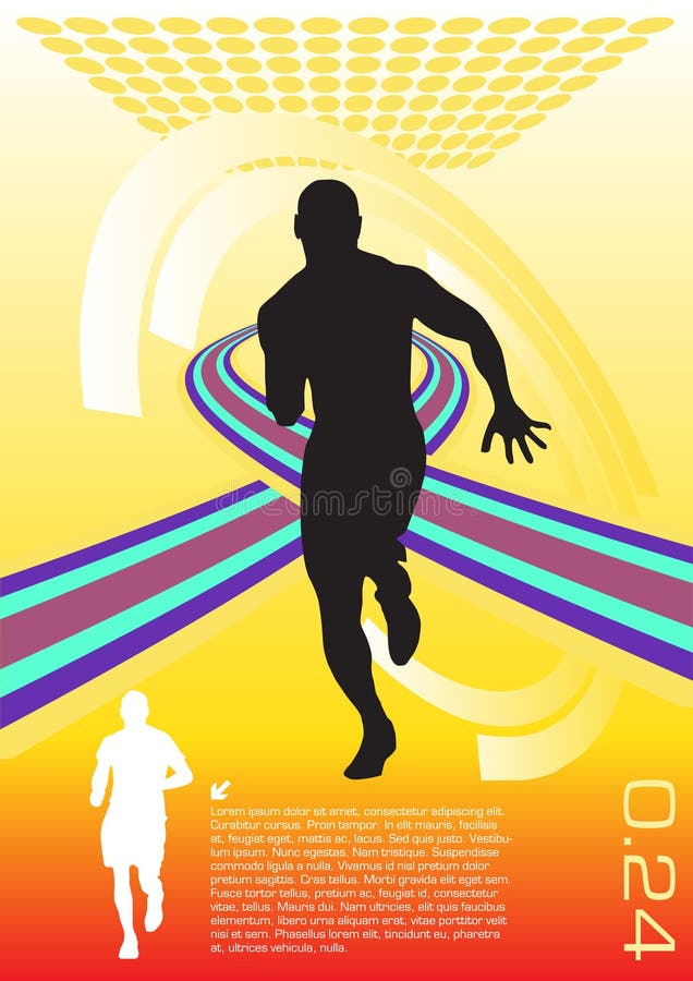 Abstract sport vector stock vector. Illustration of futuristic - 11598267