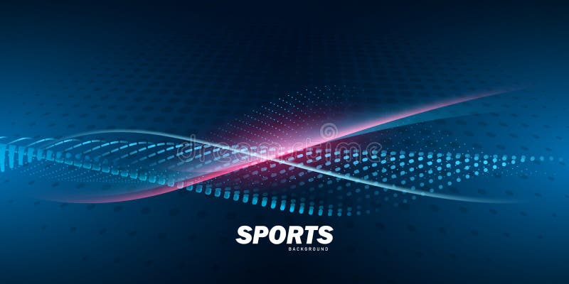 Abstract Sports Background with Motion Elements with Beautiful Dynamic ...