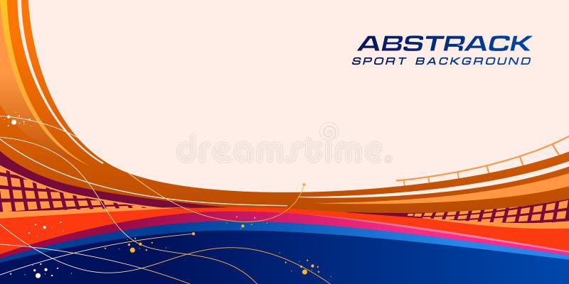 Abstract Sports Background Vector. International Sports Day ...