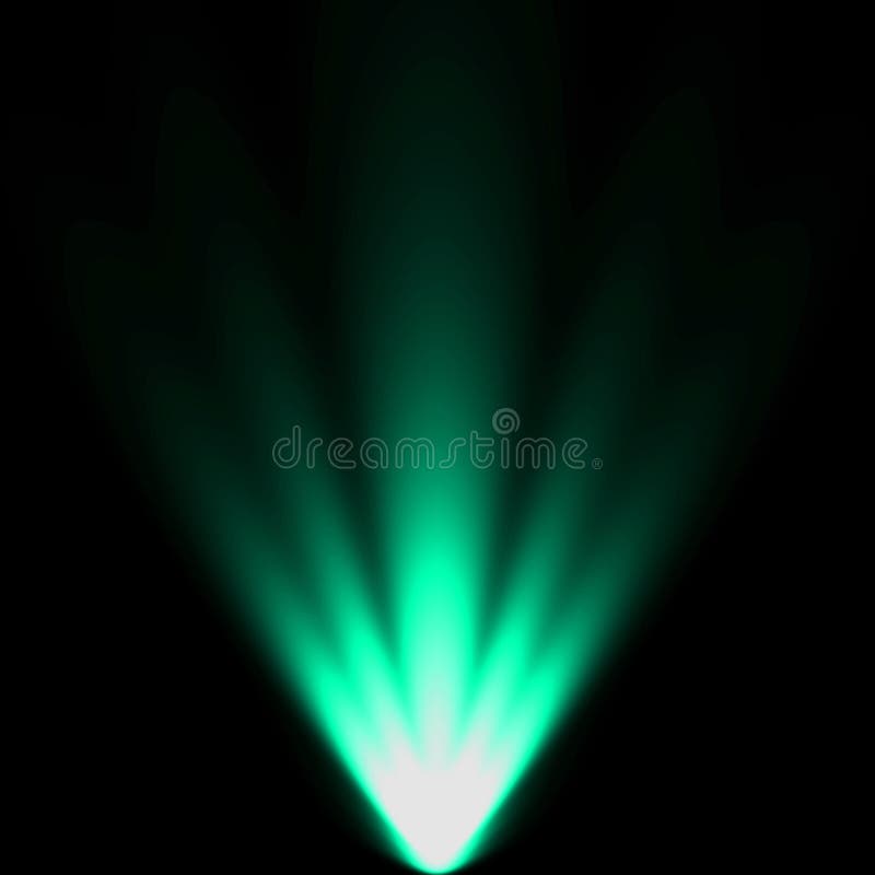 Abstract Spotlight Warm Ray Light Effect Overlay Realistic Falling ...