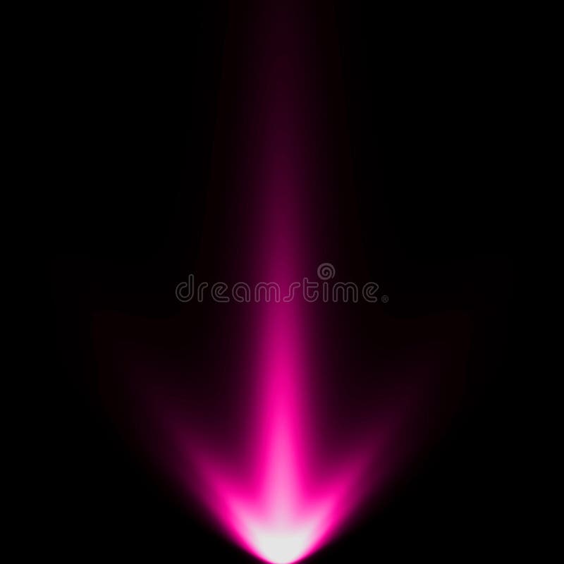 Abstract Spotlight Warm Ray Light Effect Overlay Realistic Falling ...