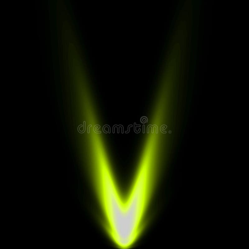 Abstract Spotlight Warm Ray Light Effect Overlay Realistic Falling ...