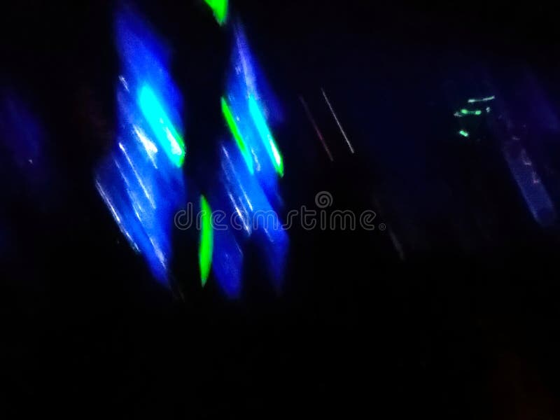 Abstract Spots of Light in a Dark Space Environment during a Nighttime ...