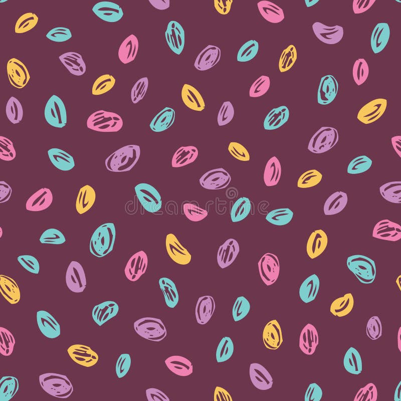 Abstract spotted pattern. stock vector. Illustration of motif - 75392158