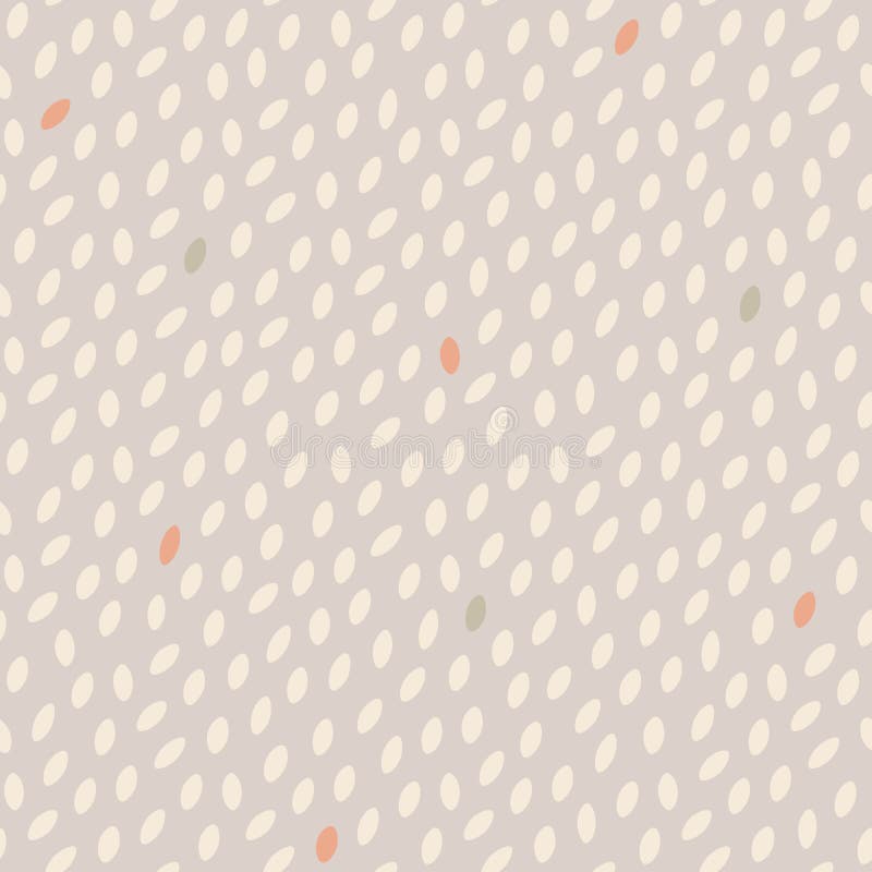 Abstract Simple Spotted Seamless Pattern. Stock Vector - Illustration ...