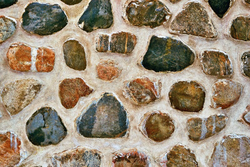 Abstract Spotted Texture of Stone Wall Stock Image - Image of mottled ...