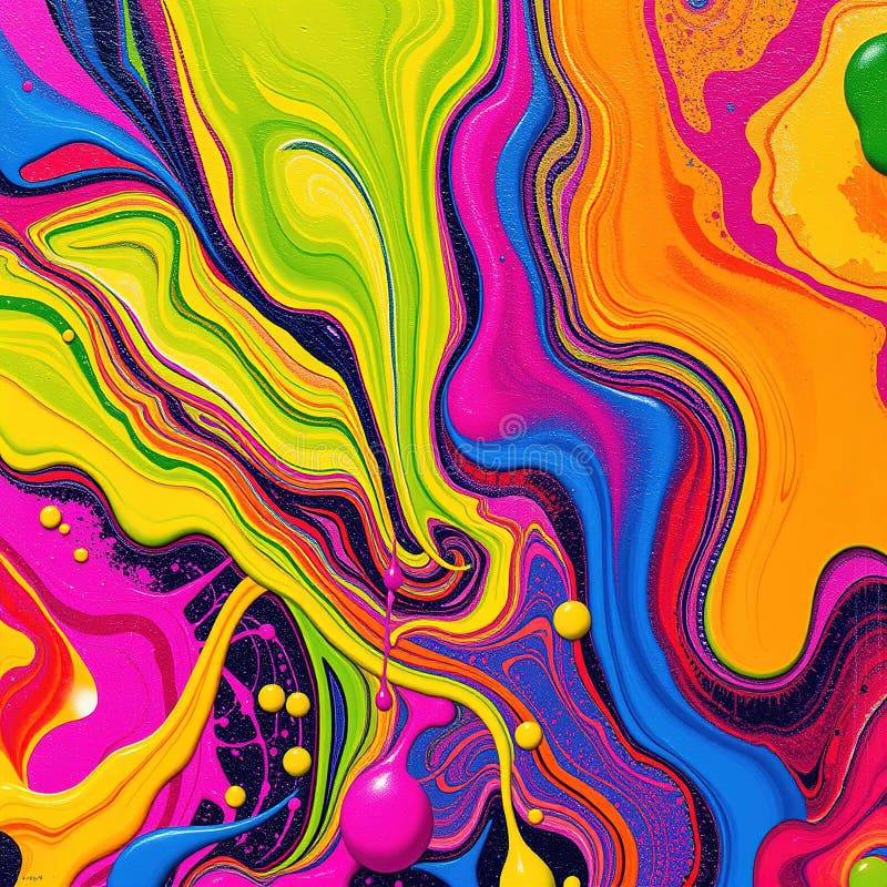 Abstract Spray Paint Drips Dynamic Monochrome Texture Background for ...