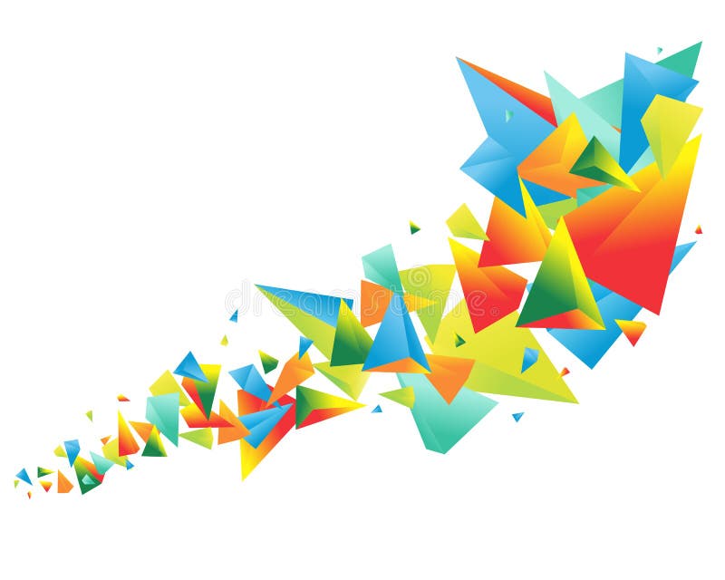 Abstract Spread Prism Background Wallpaper Stock Illustration ...