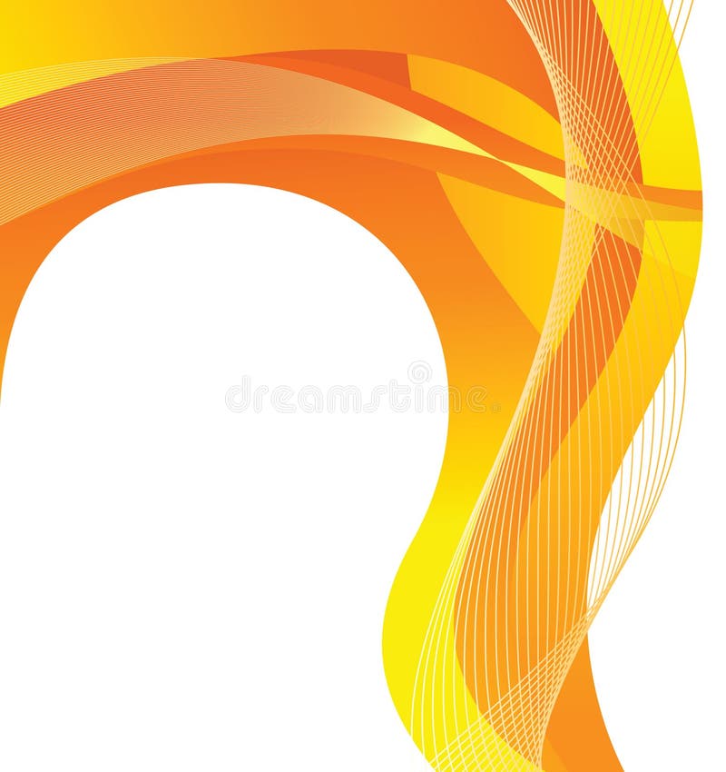 Abstract orange background stock vector. Illustration of color - 13669632