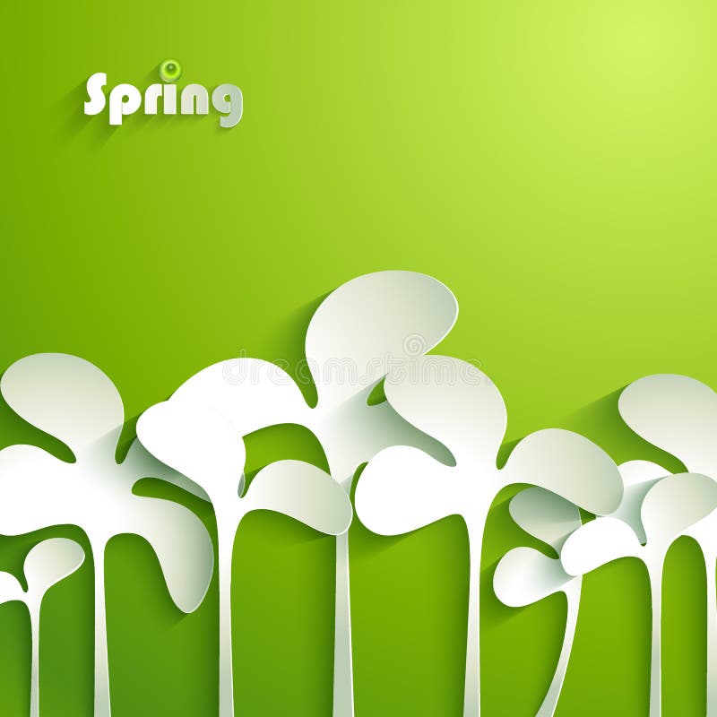 Abstract spring background stock illustration. Illustration of leaf ...