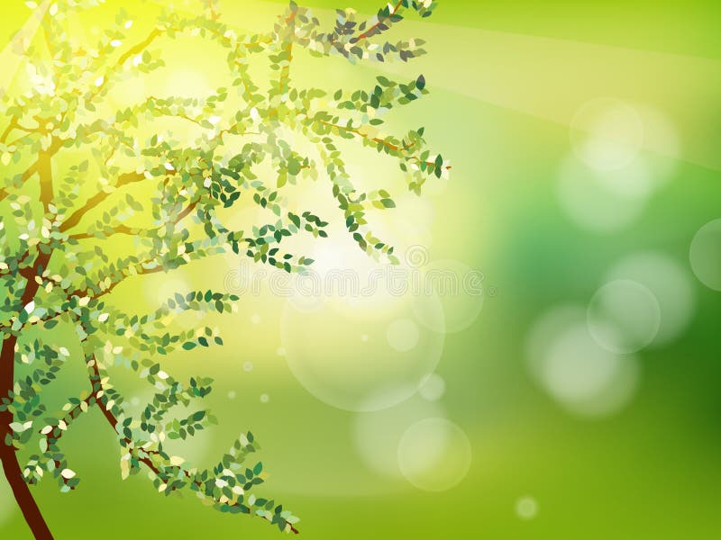 Abstract Spring Background. Stock Vector - Illustration of blinking ...