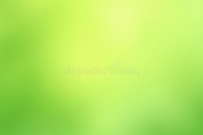 Abstract Spring Background. Green Blurred Bokeh Lights Stock ...