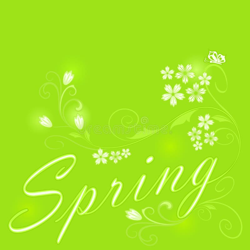 Abstract spring background stock vector. Illustration of abstract ...