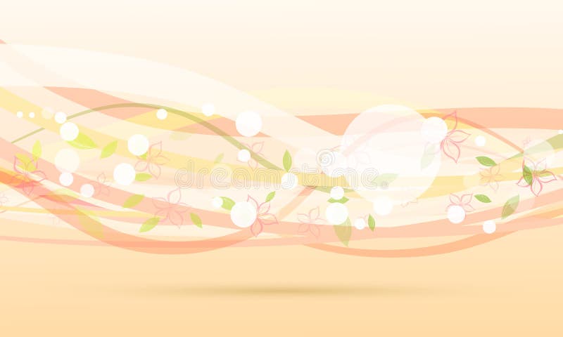 Abstract Spring Background.Vector Stock Vector - Illustration of leaf ...
