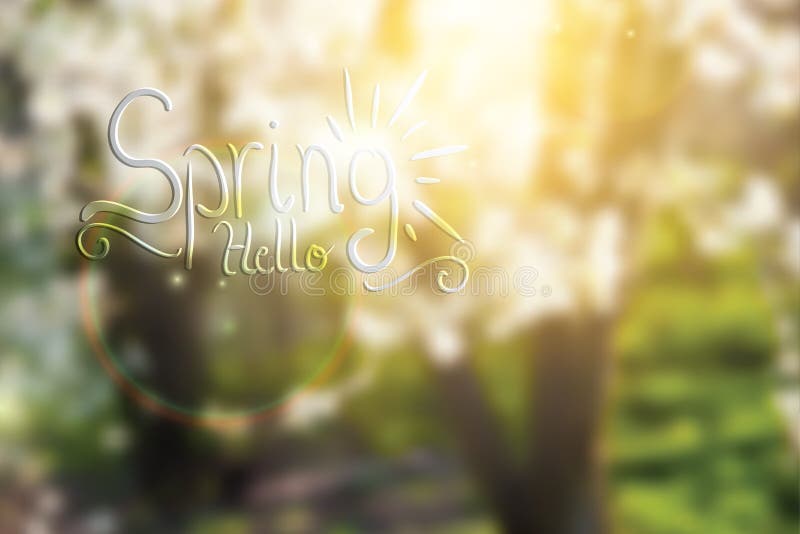 Abstract Spring Floral Background Stock Vector - Illustration of ...