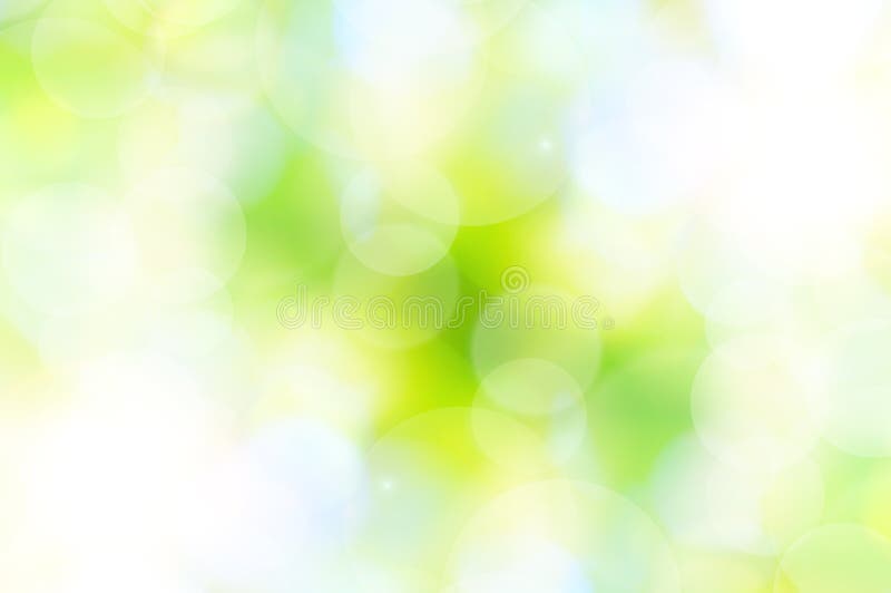 Fresh Spring Green Background Soft Sun Light Stock Illustrations ...