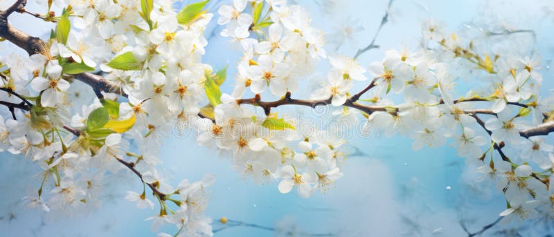 Abstract Spring or Summer Background with Fresh Art Stock Illustration ...