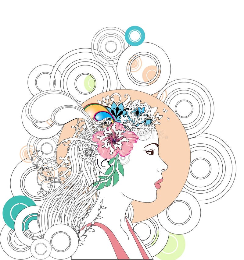 Feathers illustration stock vector. Illustration of vector - 7467158