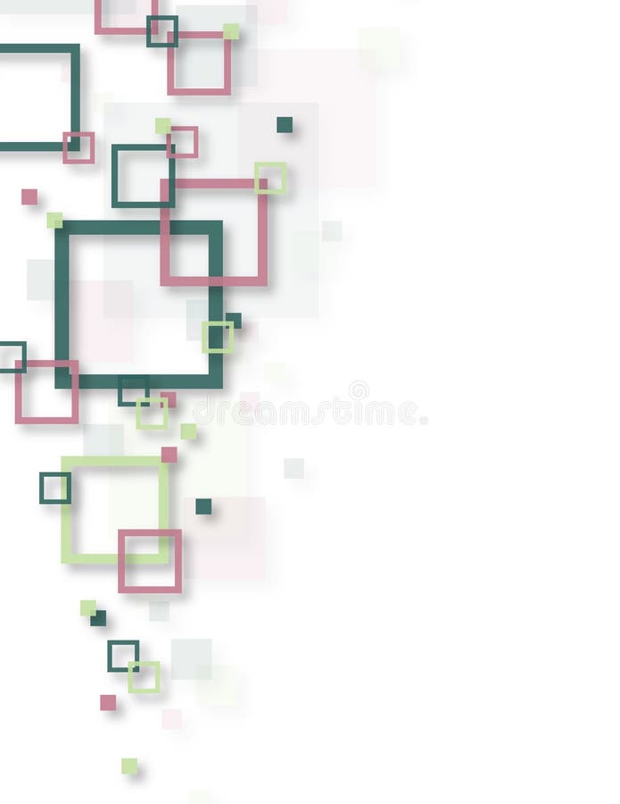 Abstract Technology Digital Data Square Gray Pattern Pixel Background ...