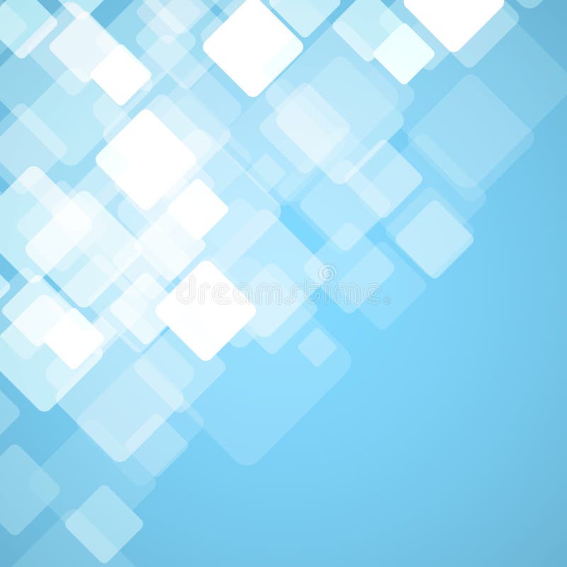 Abstract Square Blue Background. Vector Stock Vector - Illustration of ...