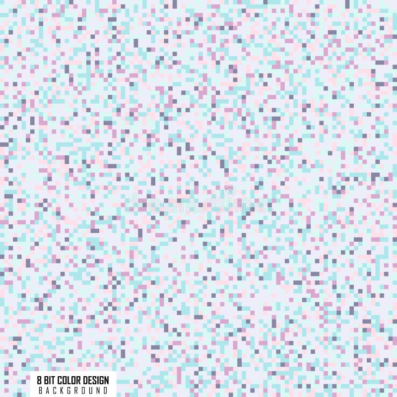 Abstract Square Colorful 8bit Pattern Design Artwork Background ...