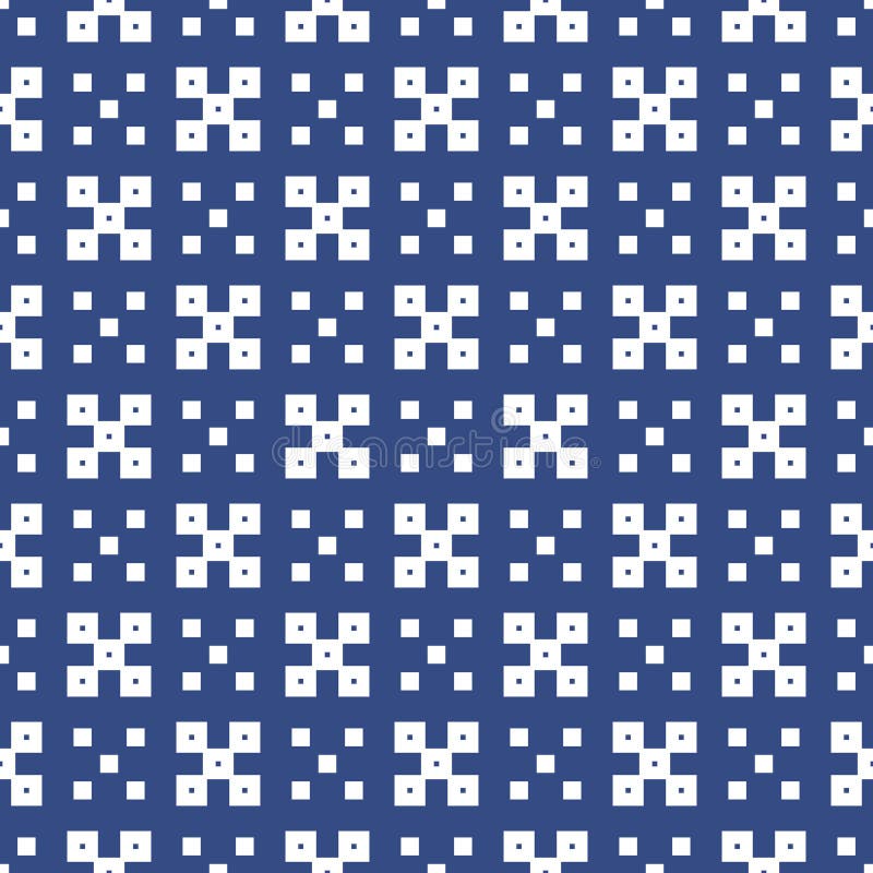 Abstract Square Cross Repeat Seamless Pattern Background Wallpaper with ...