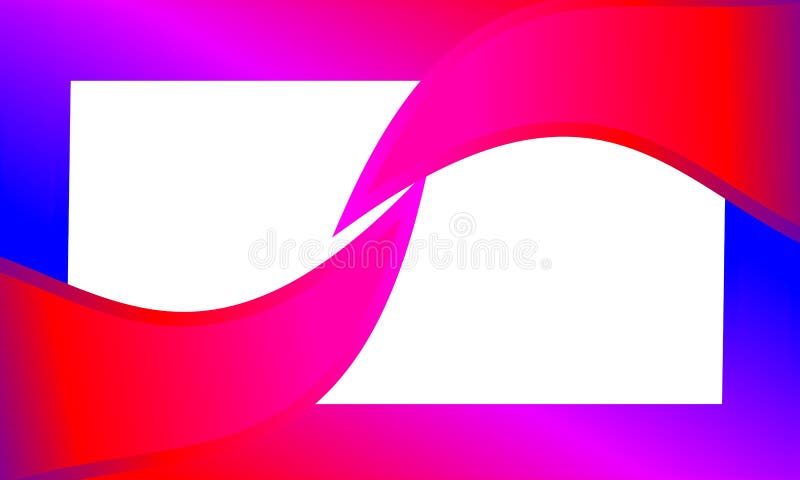 Abstract Square and Curved Background for Banner Stock Illustration ...